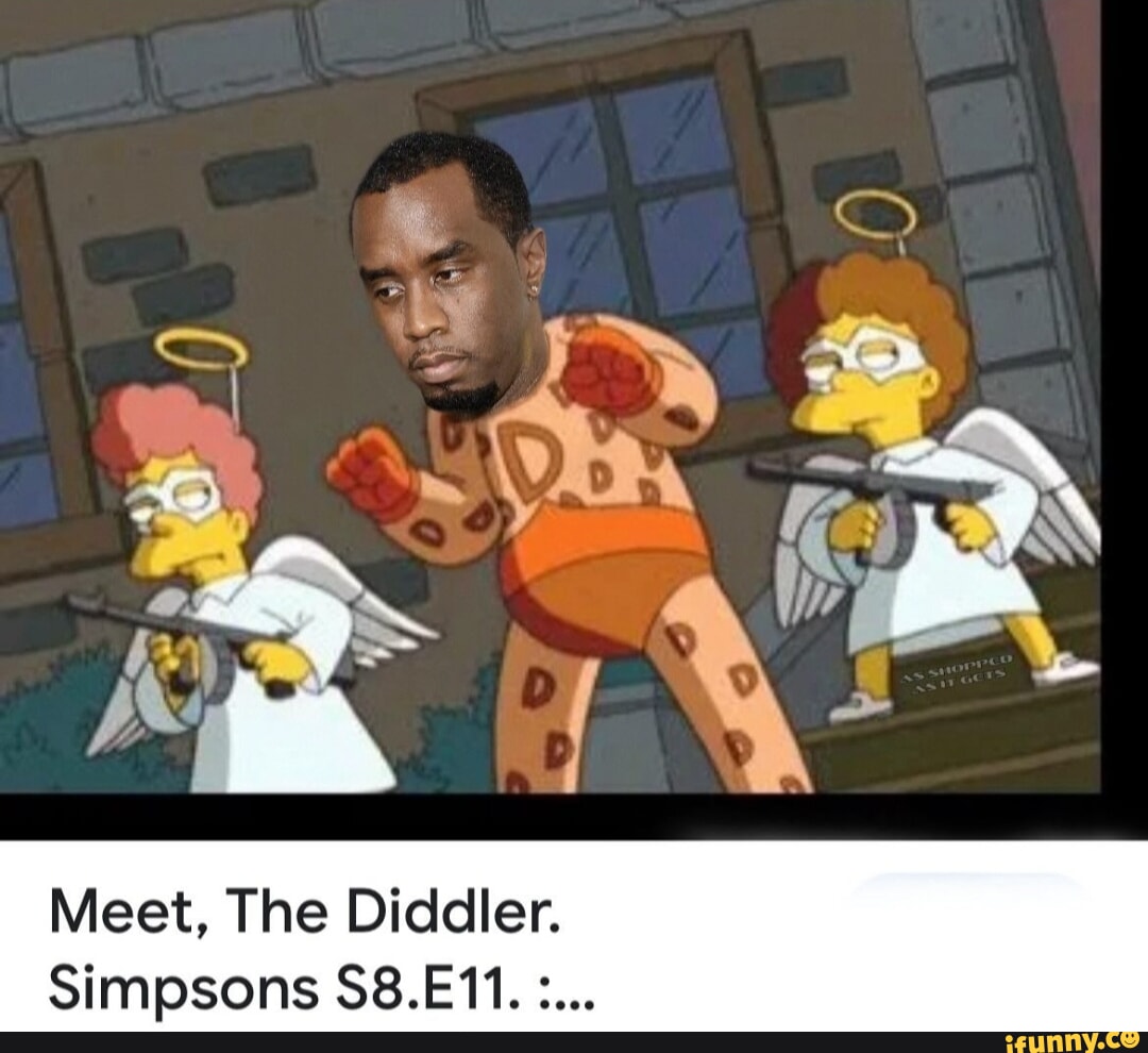 Meet, The Diddler. Simpsons S8.E11. - iFunny