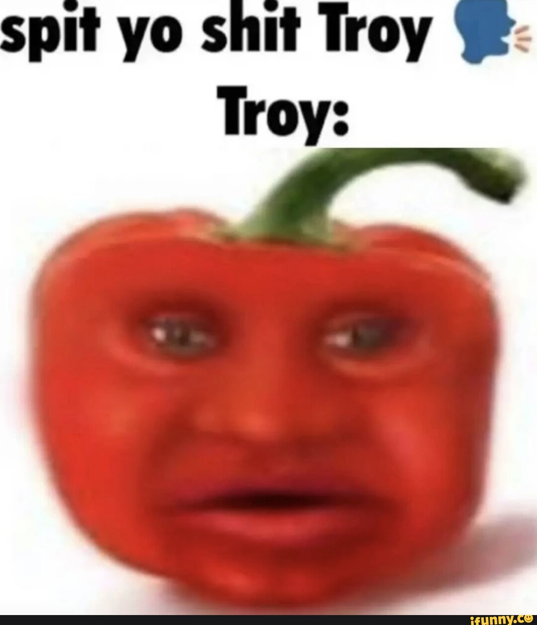 Spit yo shit Troy - iFunny