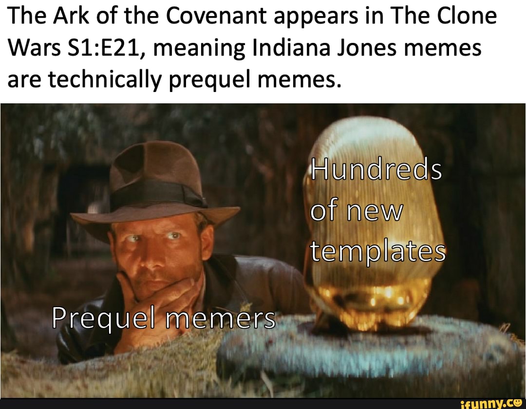The Ark of the Covenant appears in The Clone Wars Sis meaning Indiana ...