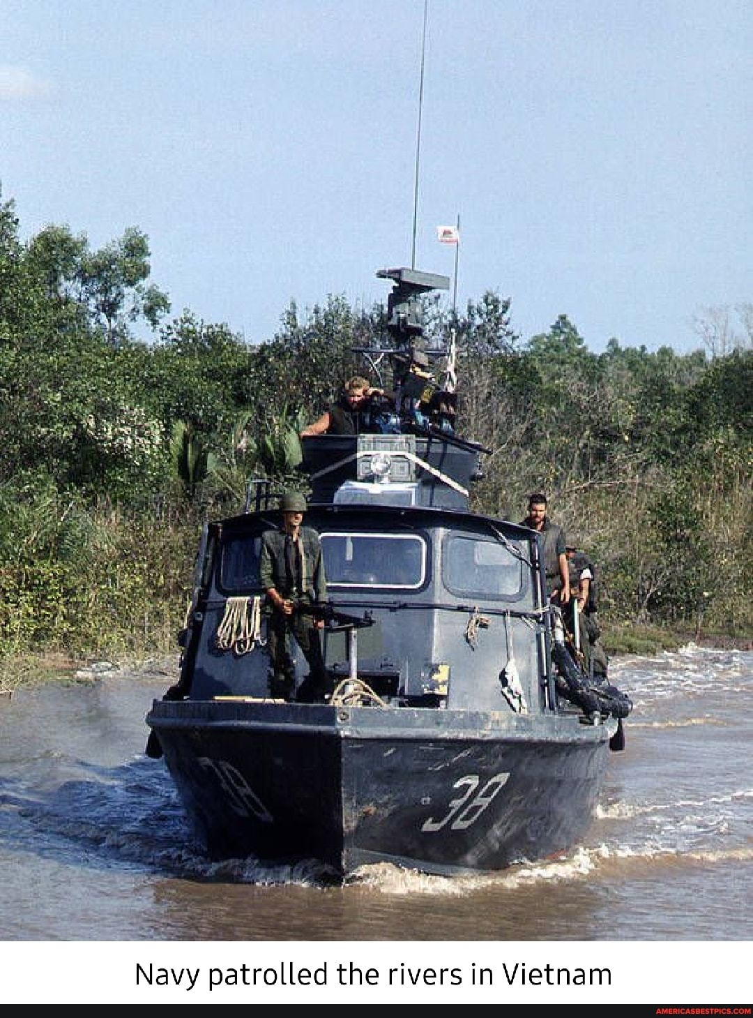 Navy patrolled the rivers in Vietnam - America’s best pics and videos