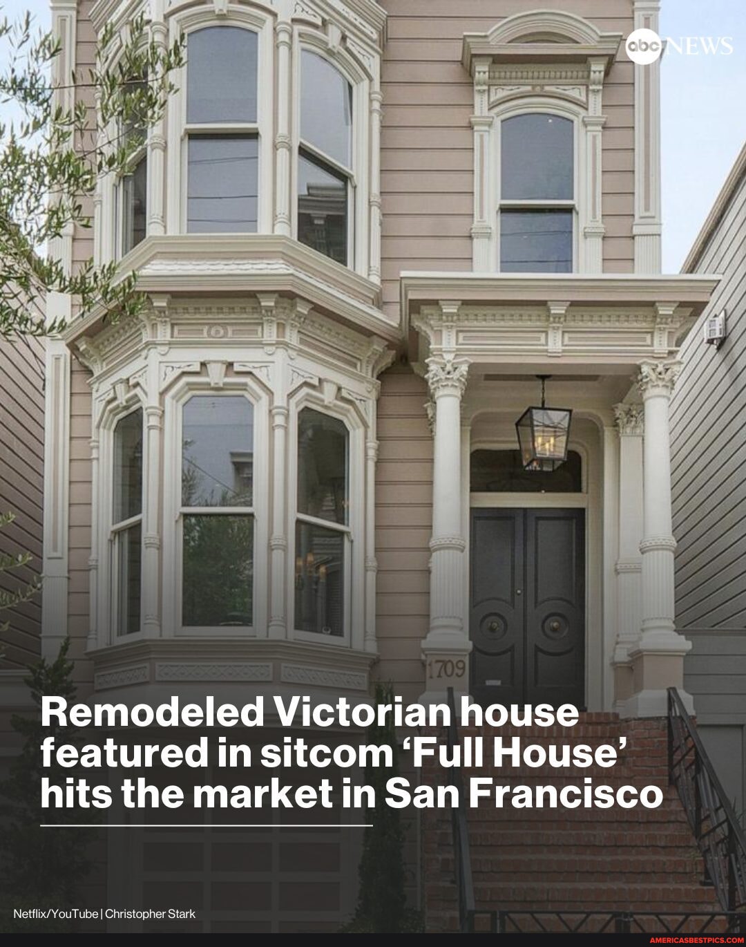 The iconic Victorian house featured in the hit sitcom "Full House" is now available for purchase ...