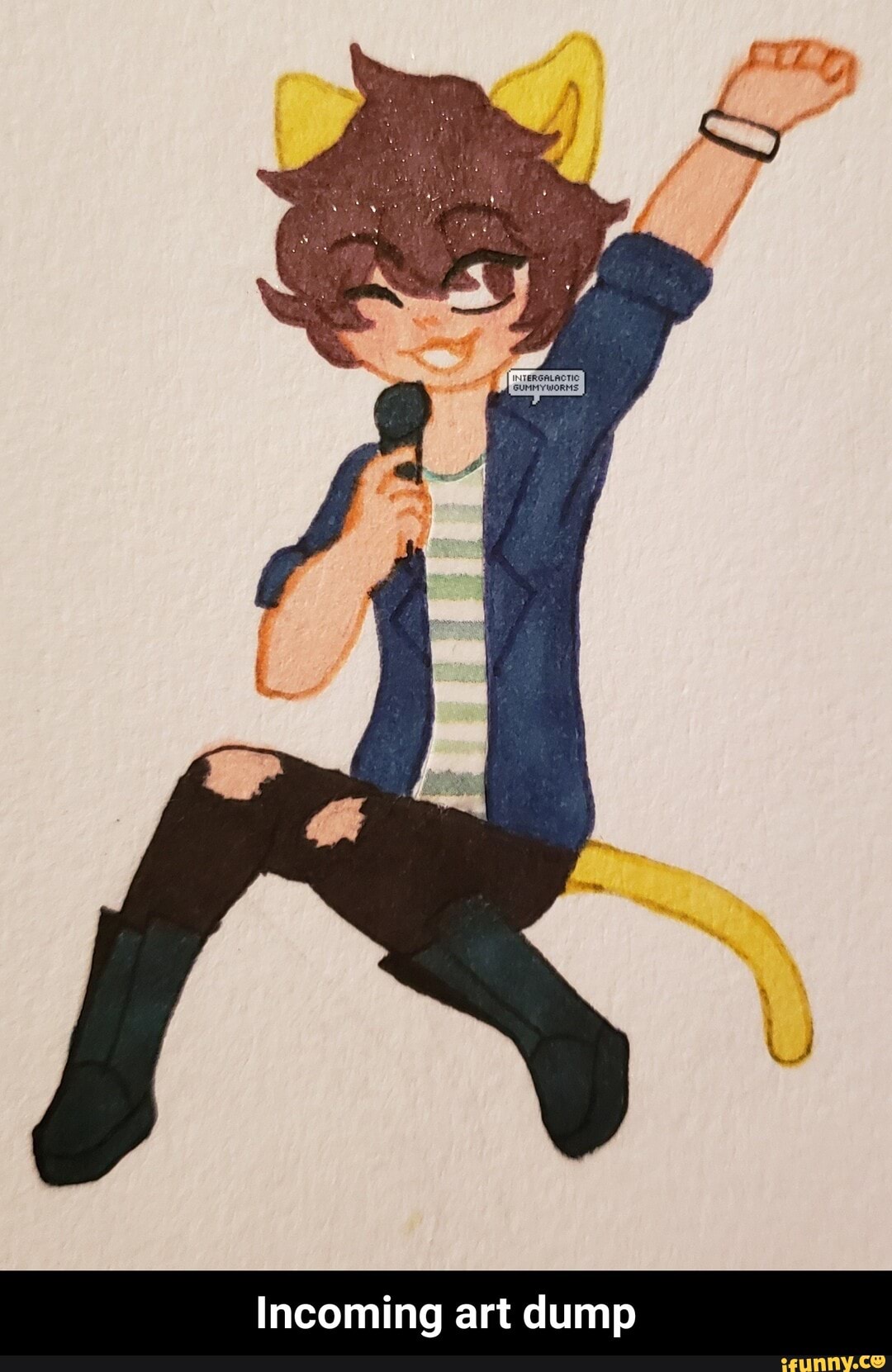 If INTERGALACTIC GUMMY WORMS Incoming art dump - Incoming art dump - iFunny