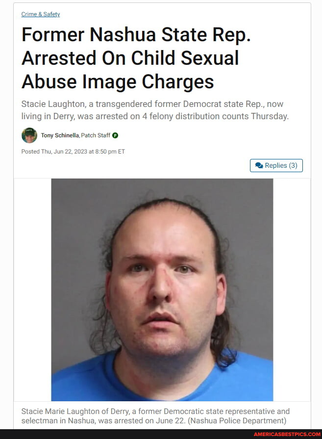 Former Nashua State Rep. Arrested On Child Sexual Abuse Image Charges ...