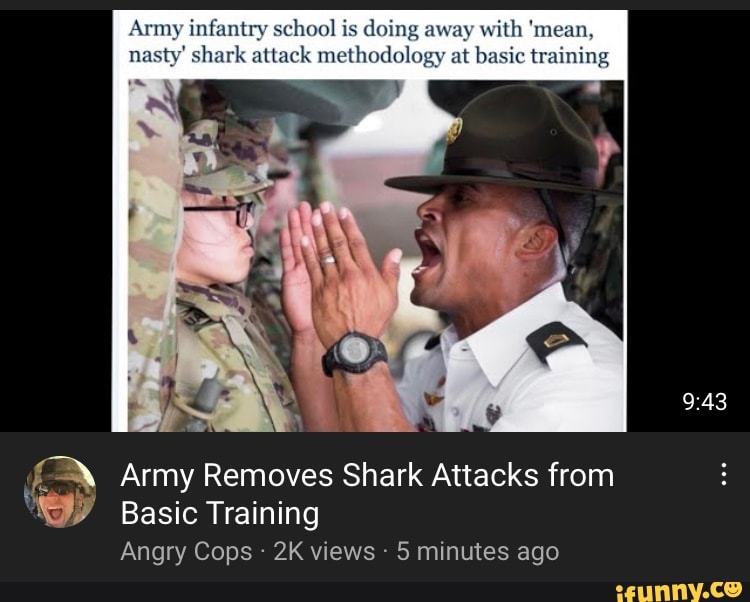 Army infantry school is doing away with 'mean nasty' shark attack ...