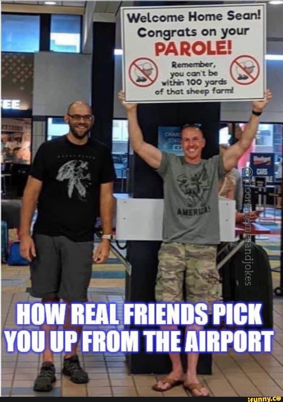 Welcome Home Sean! Congrats on your Pic FROM THE - iFunny