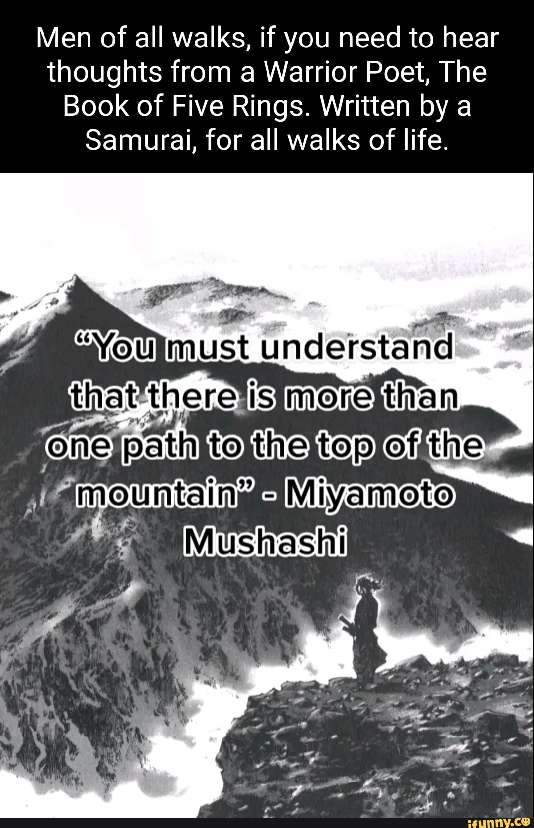 Men of all walks, if you need to hear thoughts from a Warrior Poet, The ...
