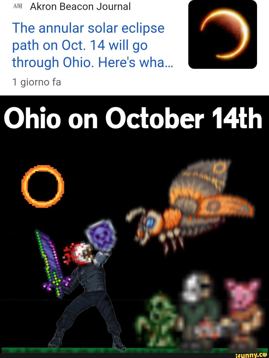 'sI_ Akron Beacon Journal The annular solar eclipse path on Oct. 14 ...