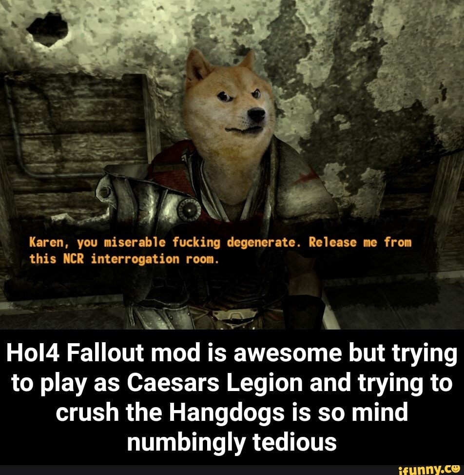 HoI4 Fallout mod is awesome but trying to play as Caesars Legion and ...