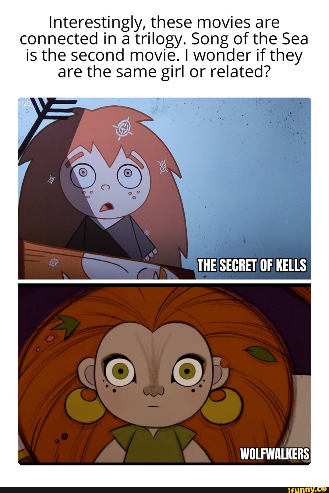 Interestingly, these movies are connected in a trilogy. Song of the Sea ...