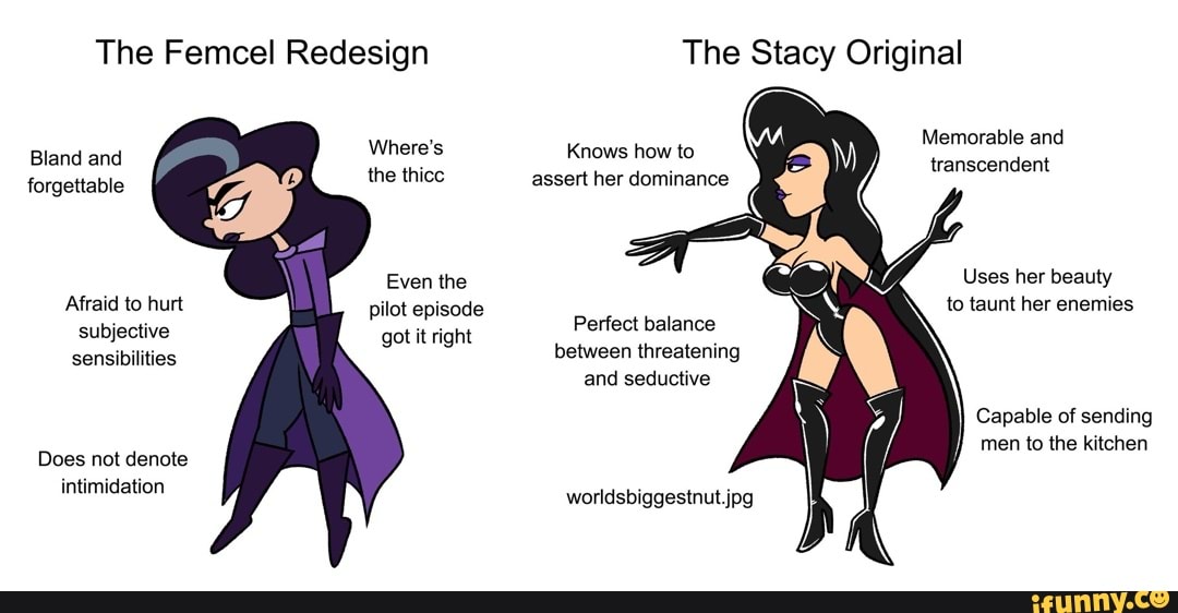 The Femcel Redesign Where's the thicc Bland and forgettable Even the ...