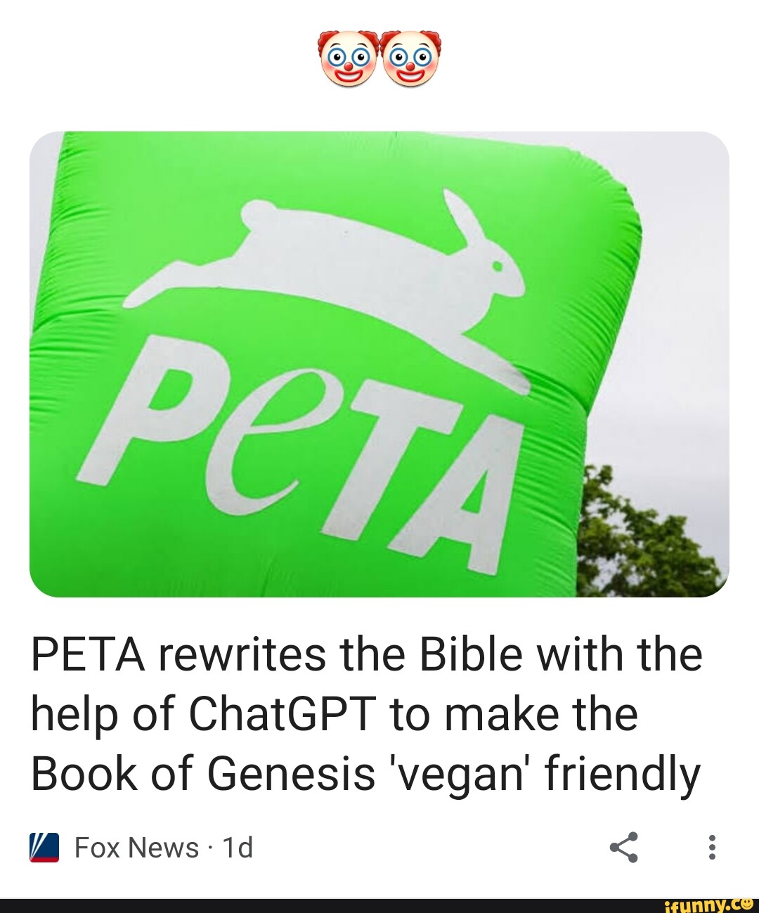 PETA rewrites the Bible with the help of ChatGPT to make the Book of ...