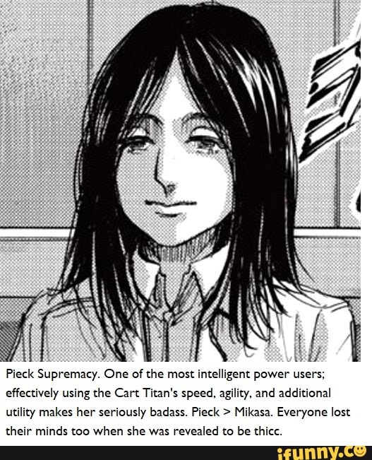 Pieck Supremacy. One of the most intelligent power users; effectively ...