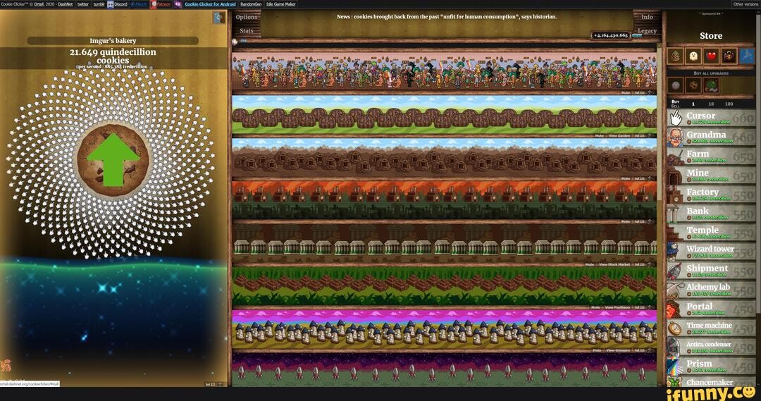 I'll just click a few more (thousands) times, and I'll stop. Promise ...