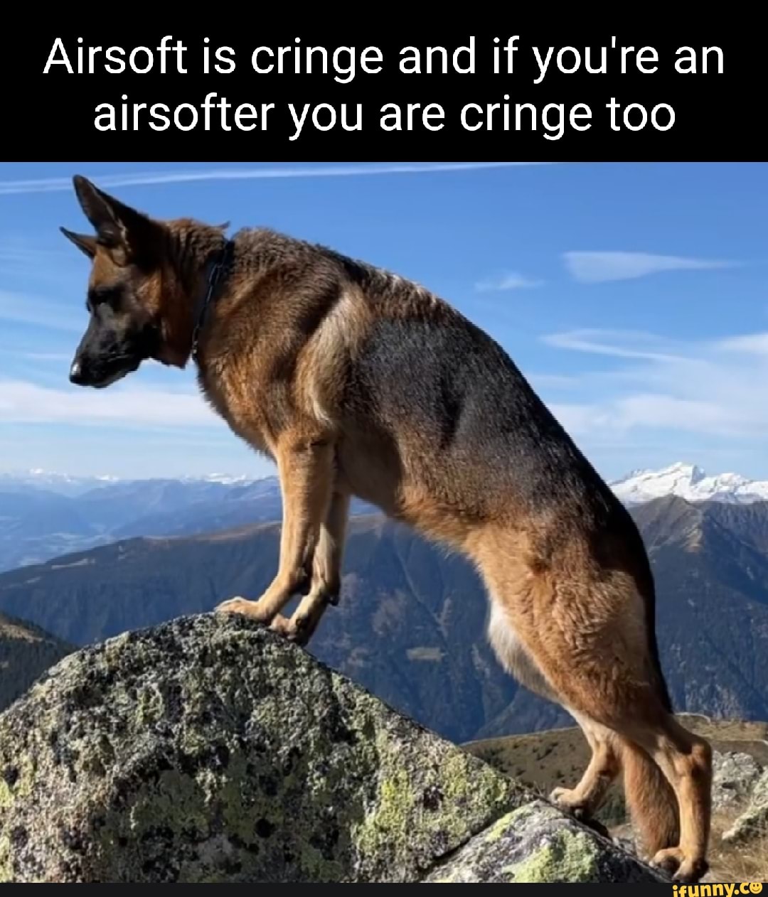 Airsoft is cringe and if you're an airsofter you are cringe too - iFunny