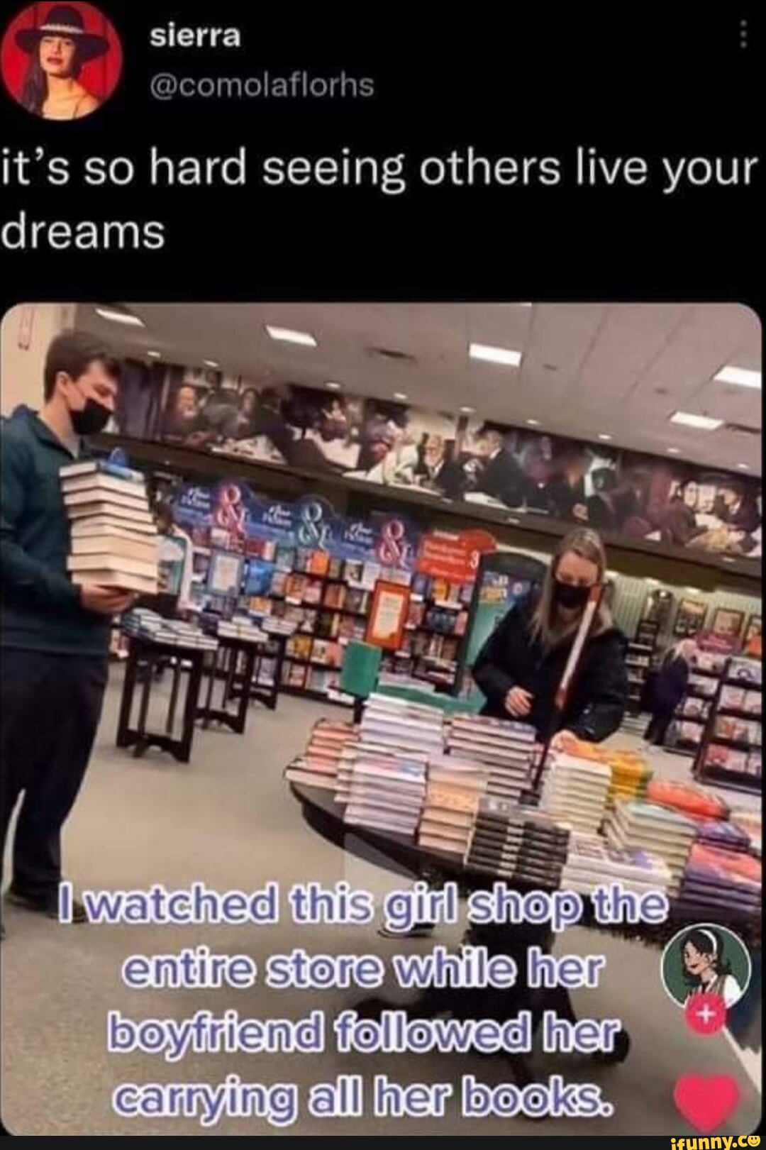 Sierra @comolaflorhs it's so hard seeing others live your dreams ~ 4 ...