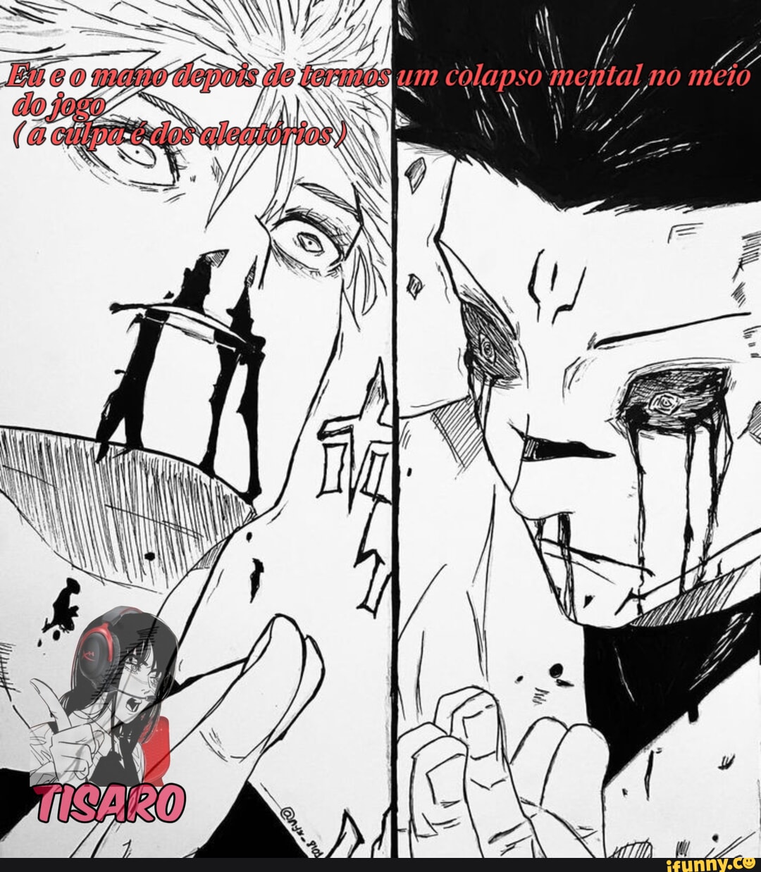 Sum colapso mental no meió - iFunny