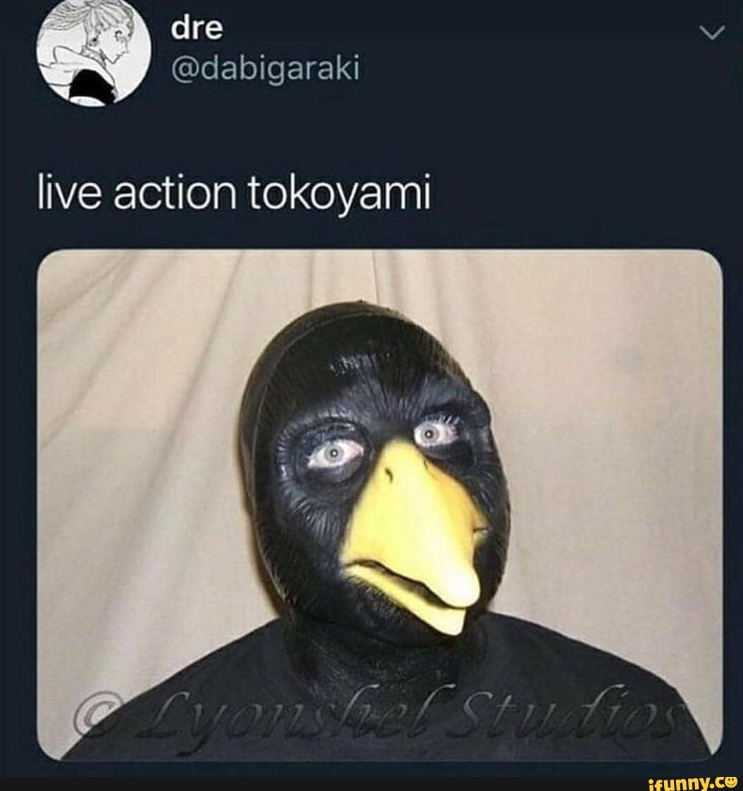 Live action tokoyami - iFunny