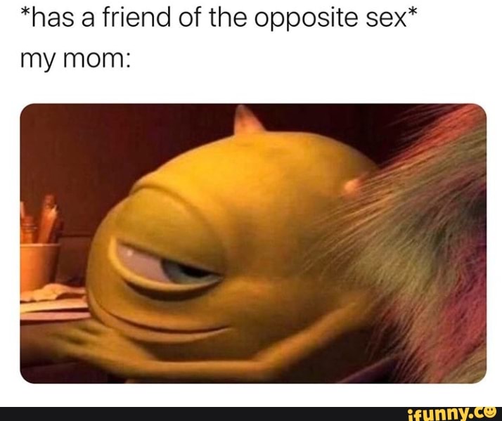 Has A Friend Of The Opposite Sex My Mom Ifunny