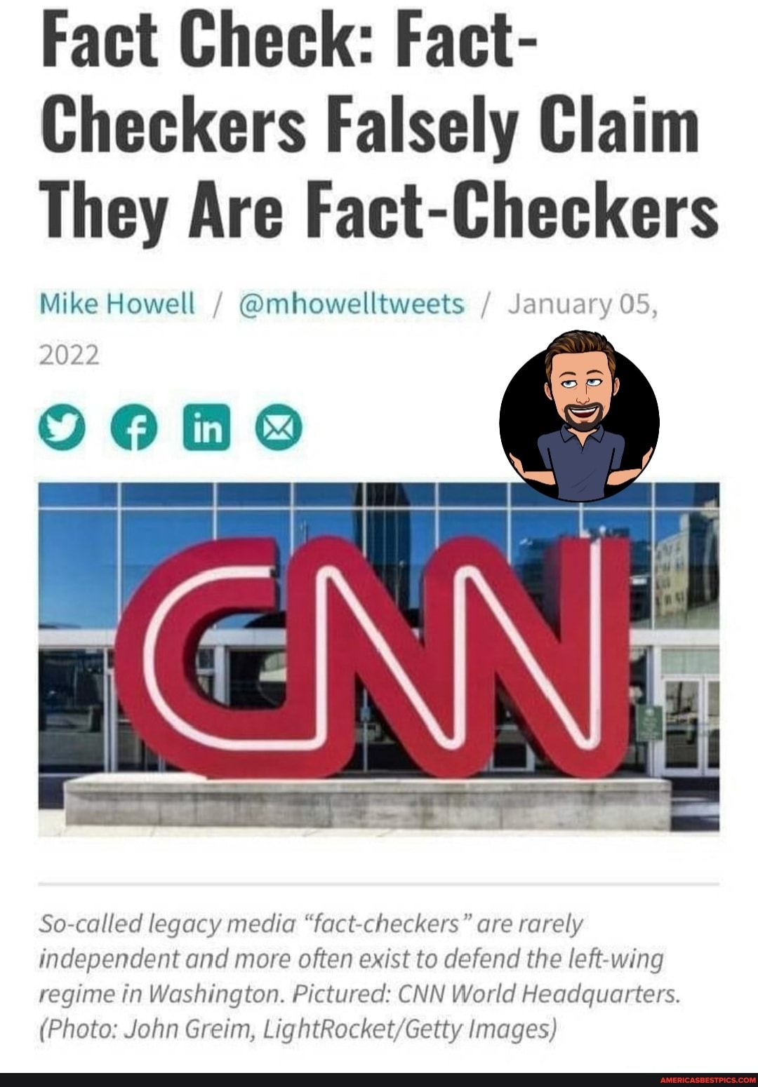 Fact Check: Fact- Checkers Falsely Claim They Are Fact-Checkers January ...