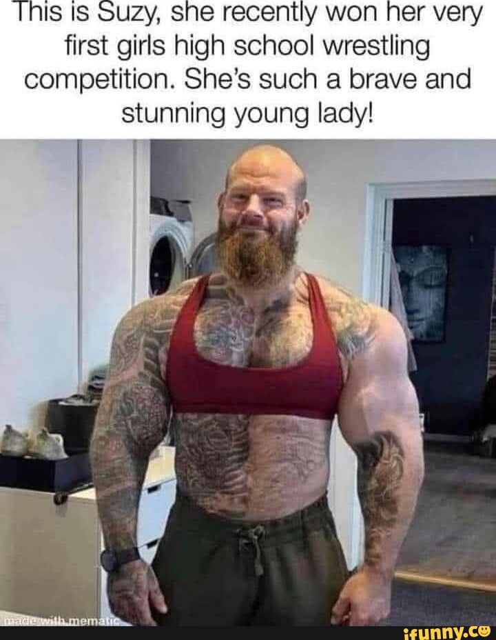 IS IS Suzy, she recently won her very first girls high school wrestling ...