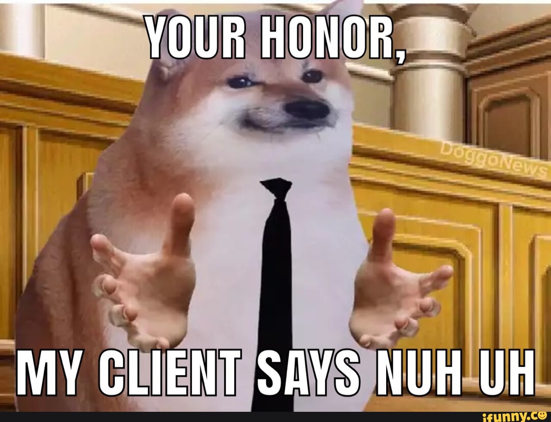 Yourhonor memes. Best Collection of funny Yourhonor pictures on iFunny