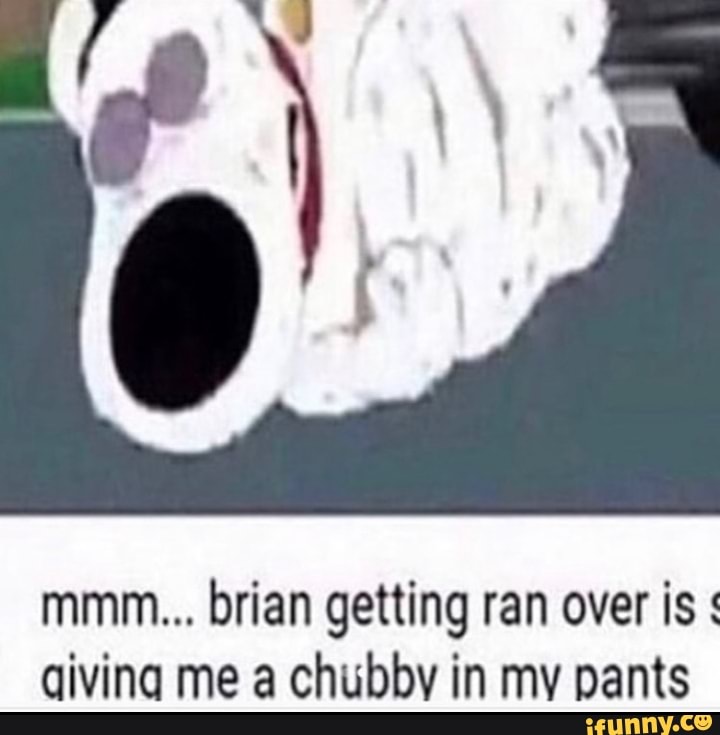Mmm... brian getting ran over is aivina me a chubby in my pants - iFunny