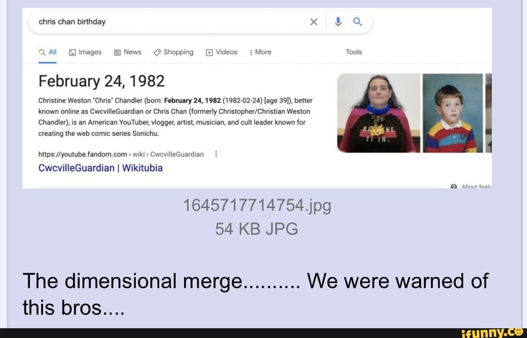 Chris chan birthday x QAll images News Shopping Videos More February 24 ...