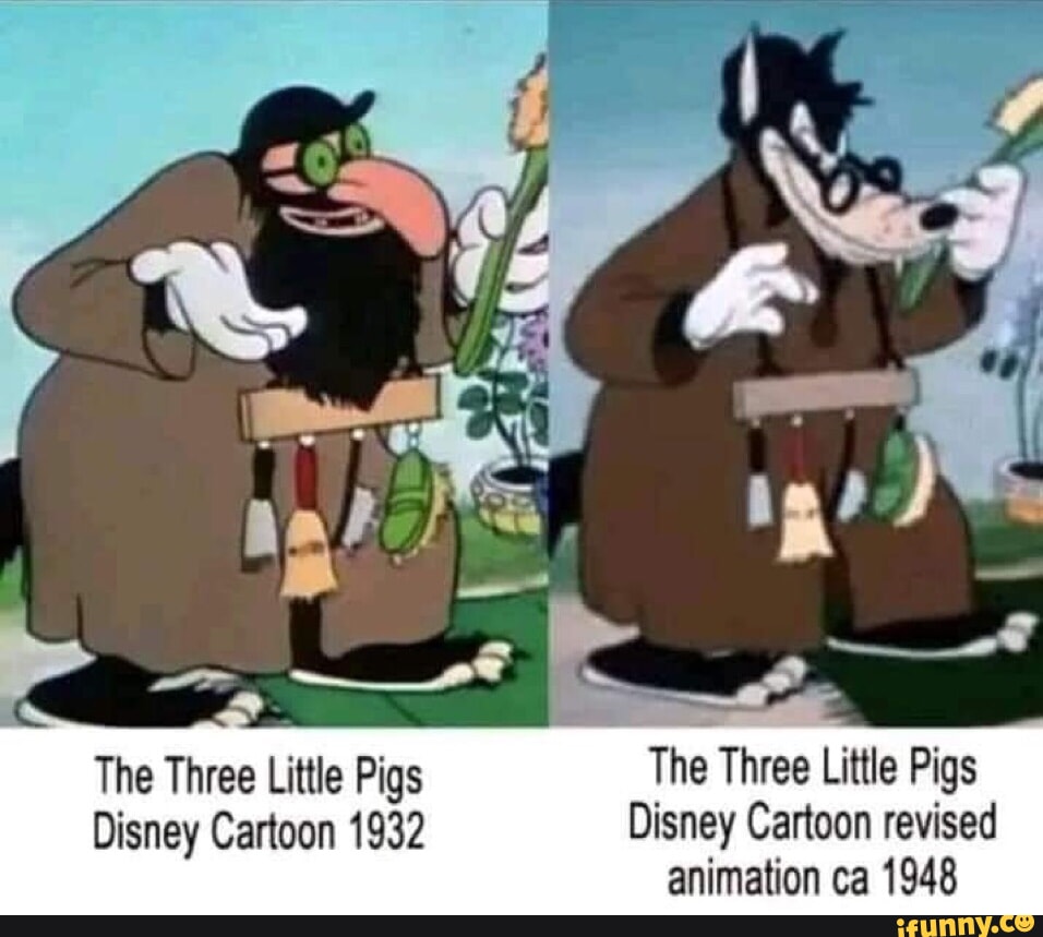The Three Little Pigs The Three Little Pigs Disney Cartoon 1932 Disney ...