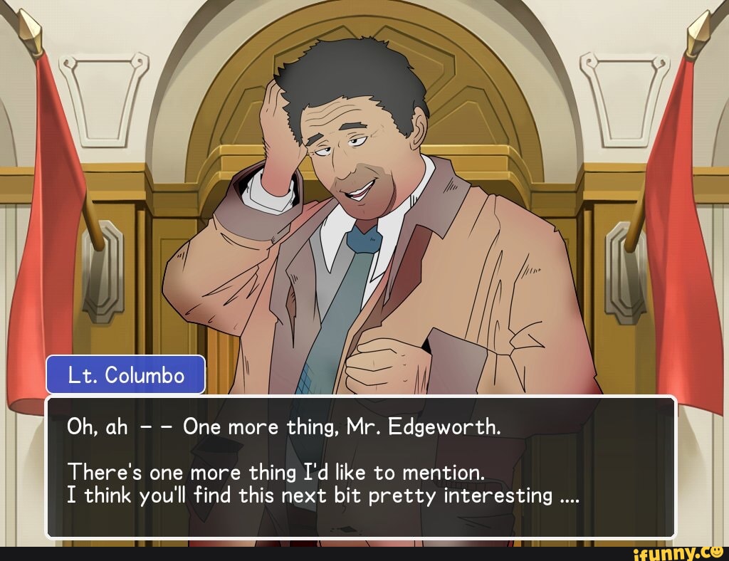 Edgeworth memes. Best Collection of funny Edgeworth pictures on iFunny