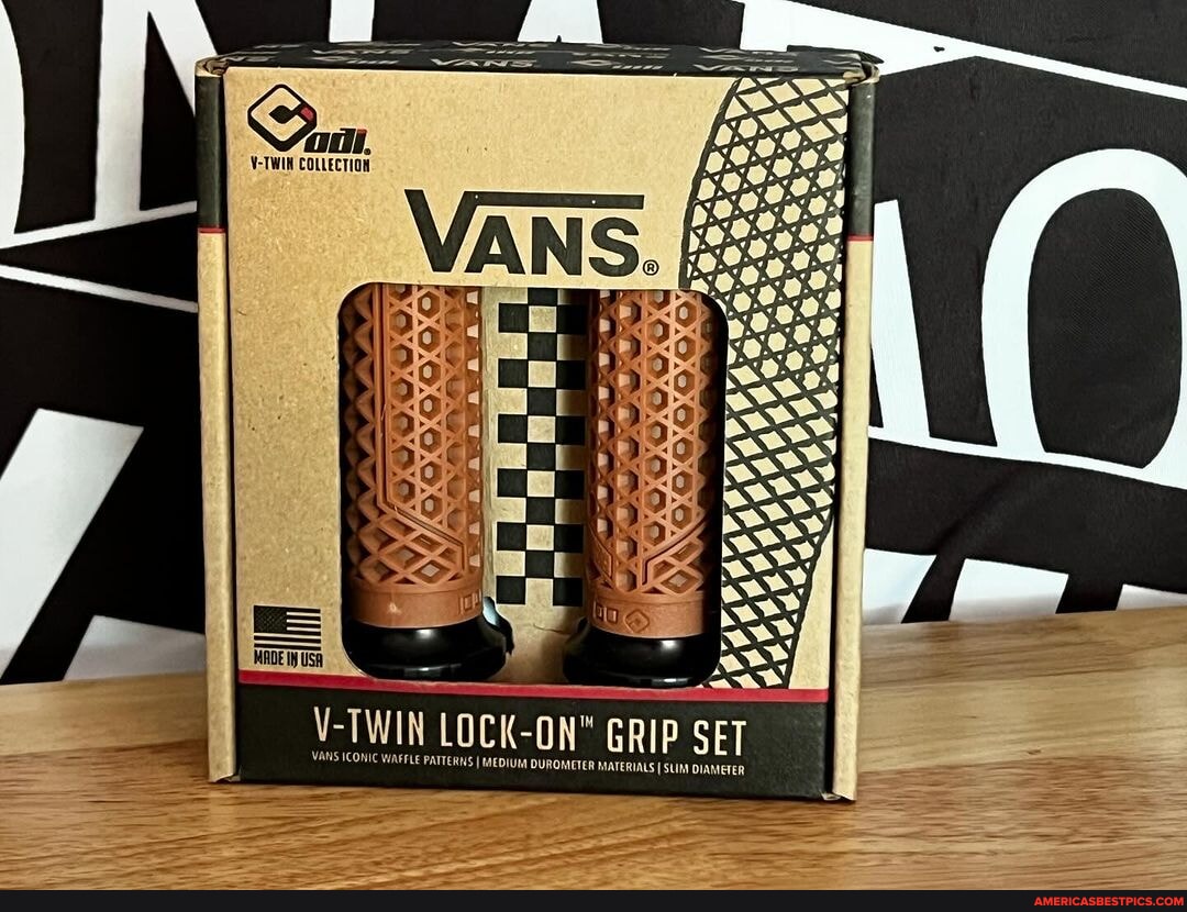 We are big fans of these odivtwin x vans grips for HarleyDavidson ...