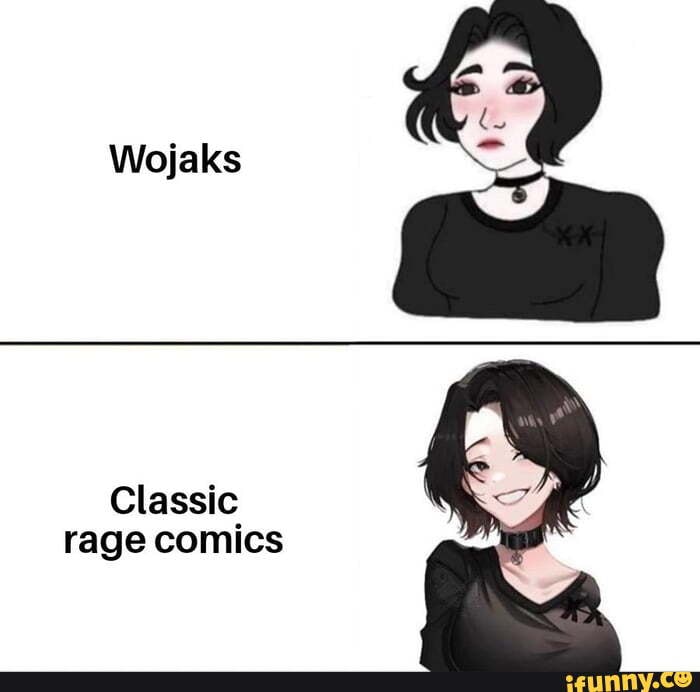 Wojaks Classic rage comics - iFunny