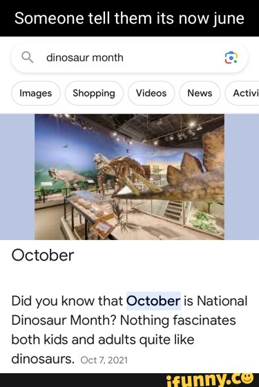 'one tell them its now june dinosaur month Images Shopping Videos_ News ...