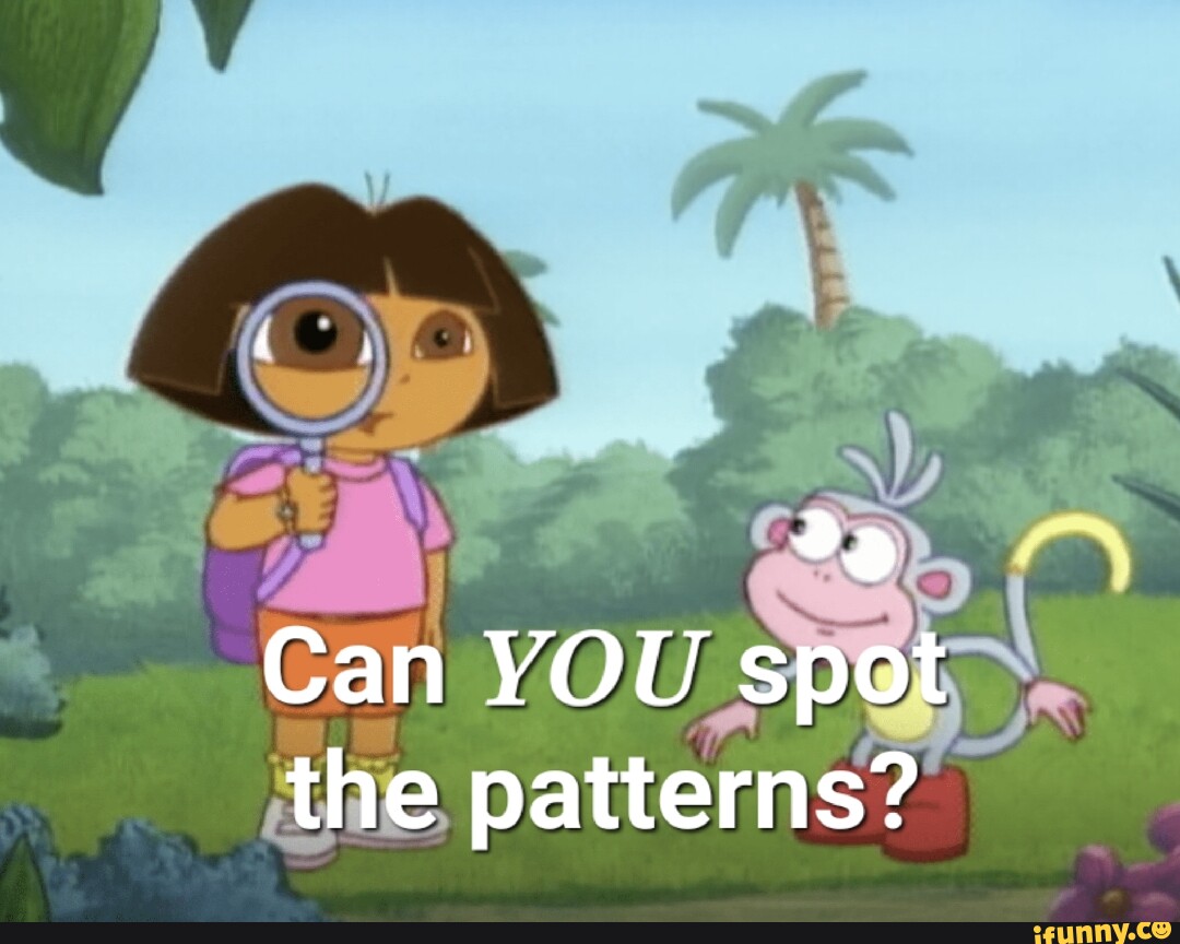 Can YOU spot the patterns? - iFunny