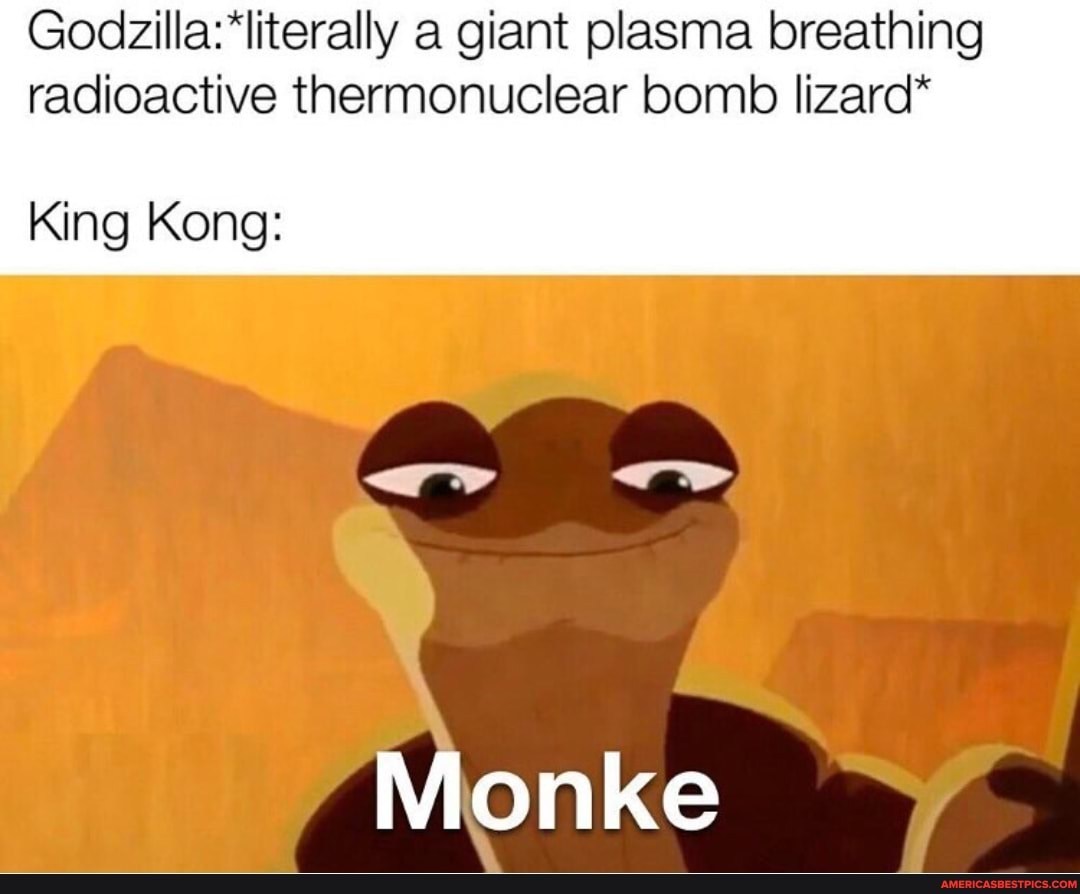 A giant plasma breathing radioactive thermonuclear bomb lizard* King ...