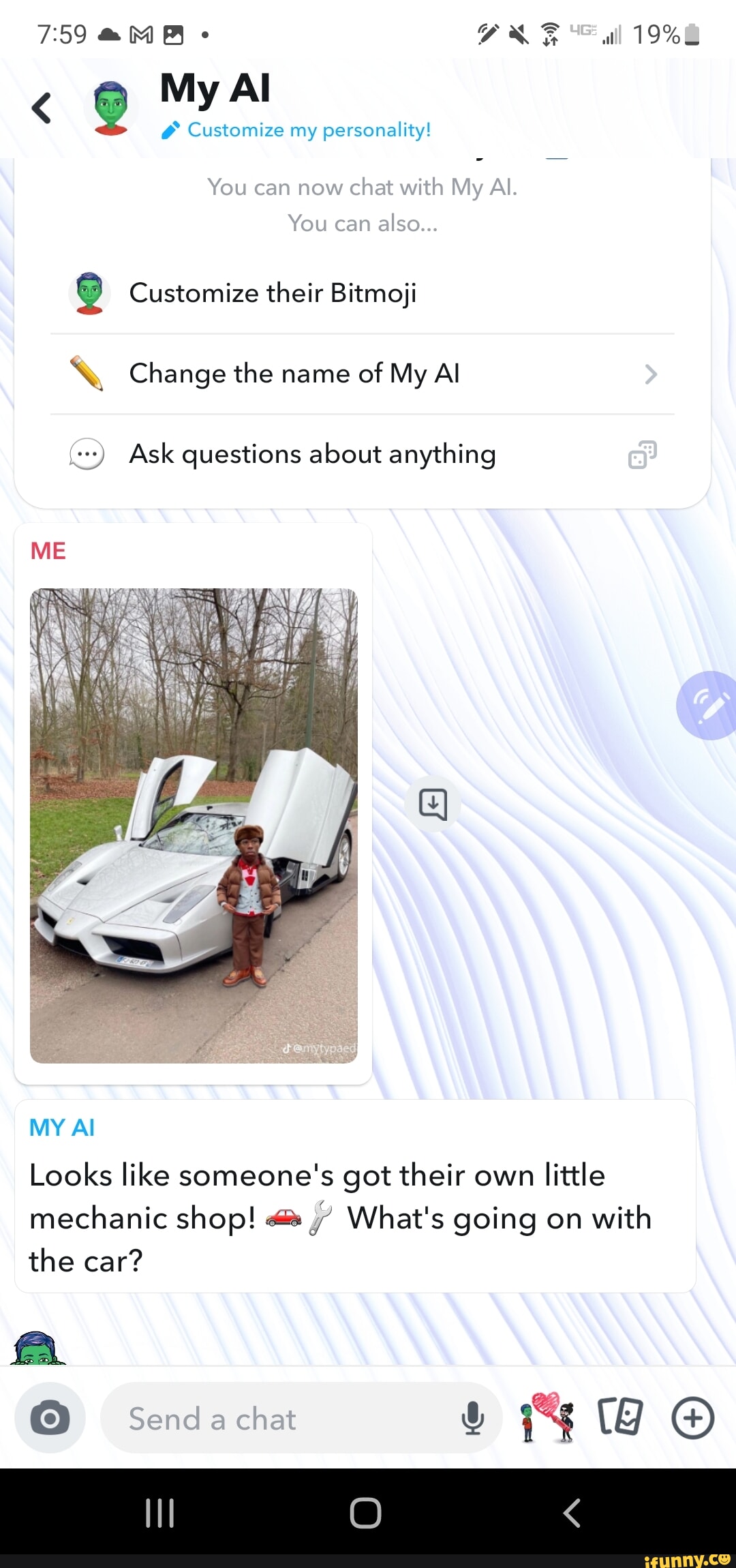 Snapchatai memes. Best Collection of funny Snapchatai pictures on iFunny