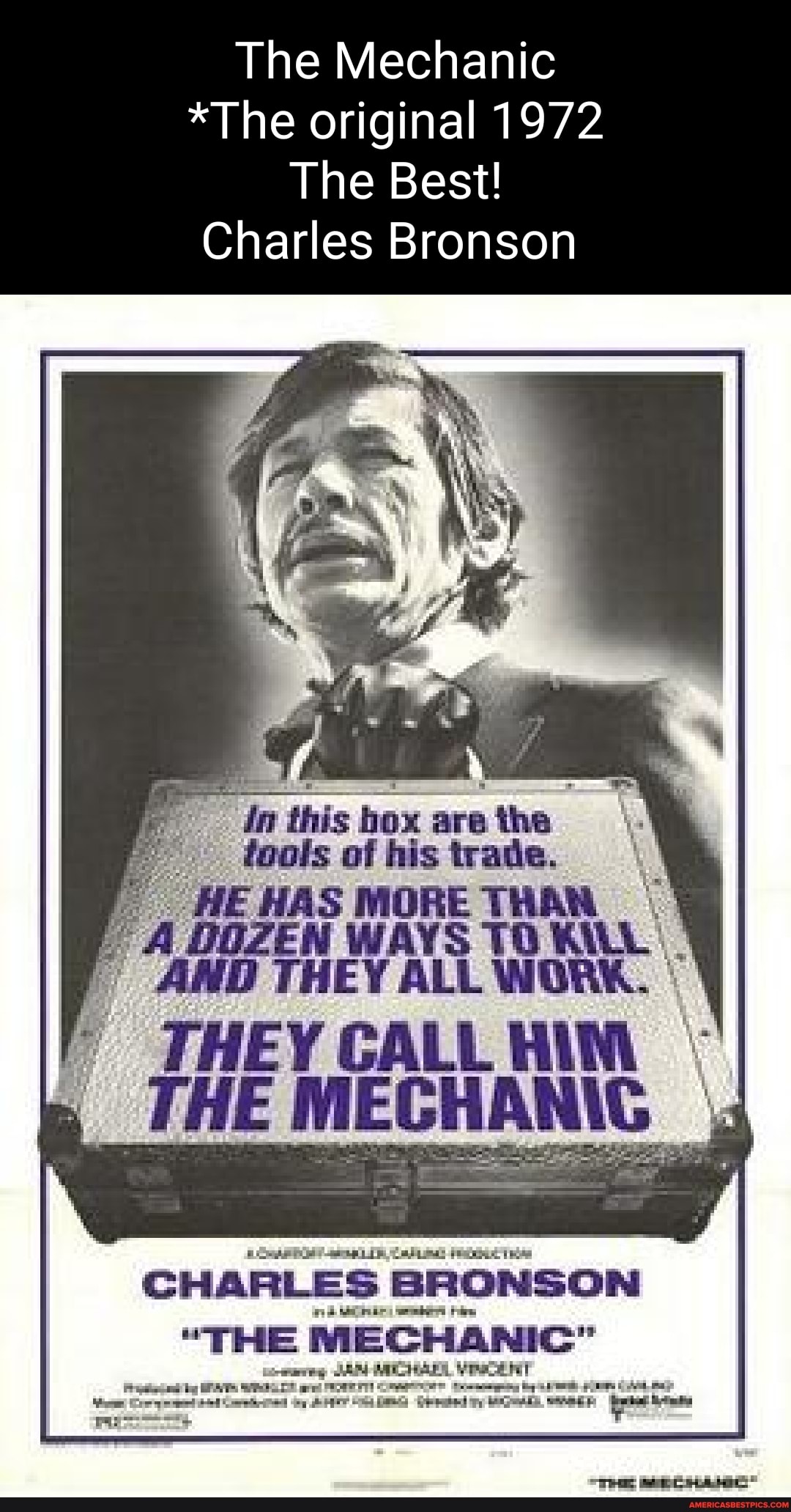 The Mechanic *The original 1972 The Best! Charles Bronson in this hox ...