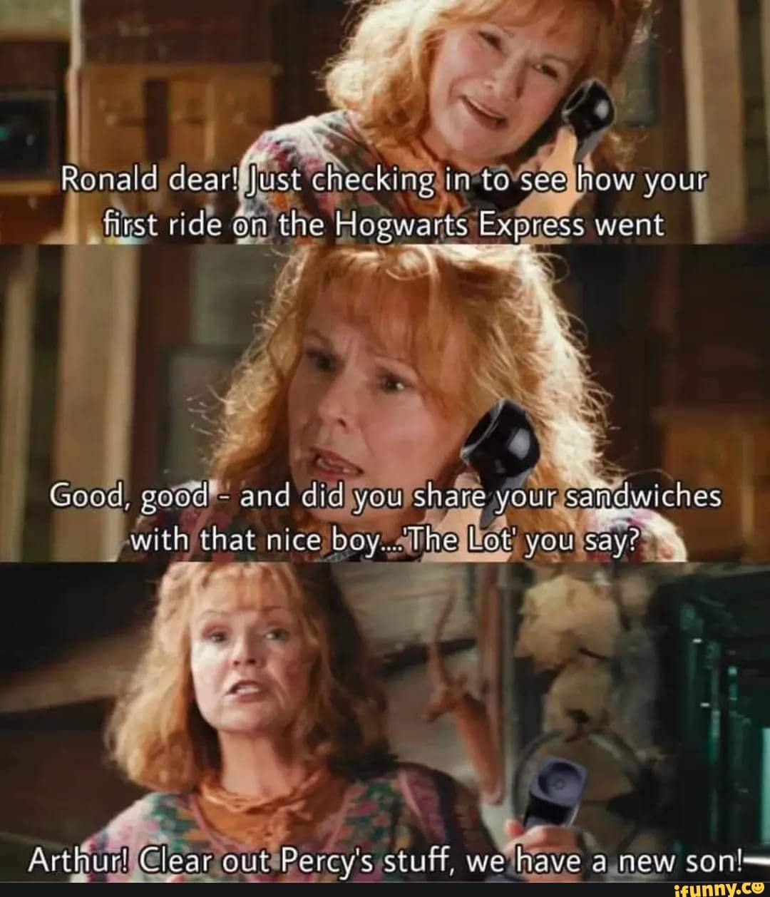 Mrs Weasley Memes Harry Potter Memes: 30 Gems Straight From Hogsmeade