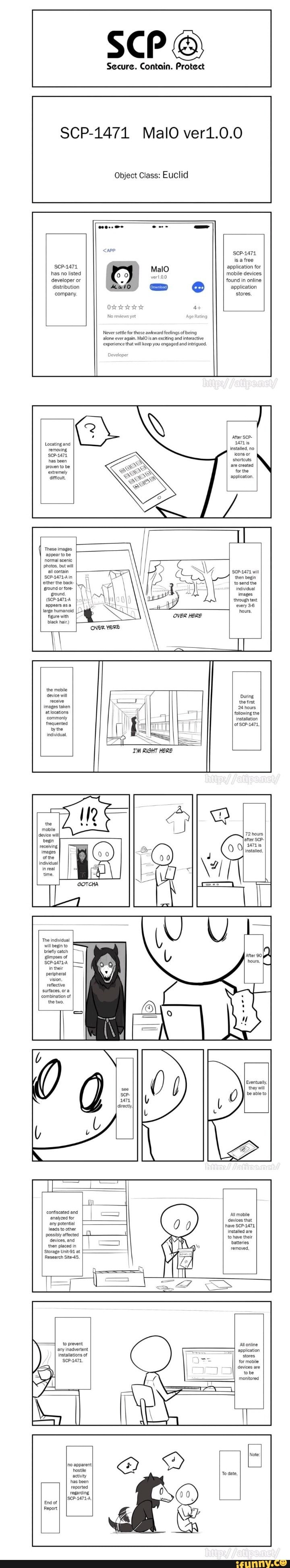 SCP Secure. Contain. Protect SCP-1471 MalO ver1.0.0 Object Class ...