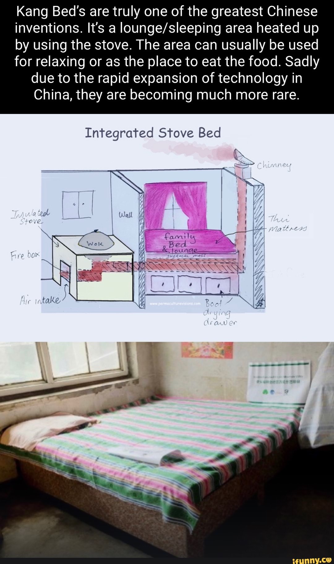 Kang Bed's are truly one of the greatest Chinese inventions. It's a ...
