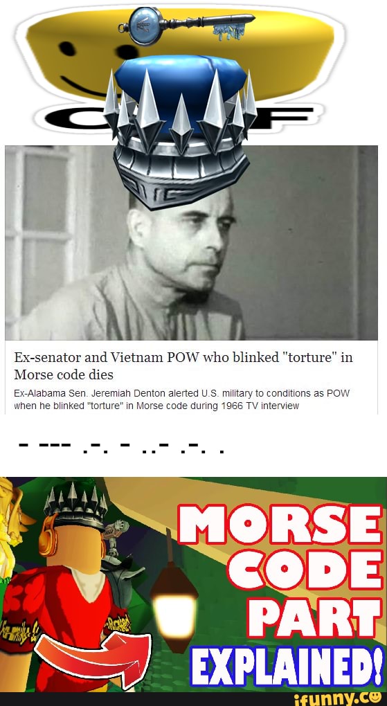 Morse_code memes. Best Collection of funny Morse_code pictures on ...