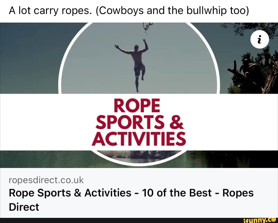 Rope memes. Best Collection of funny Rope pictures on iFunny