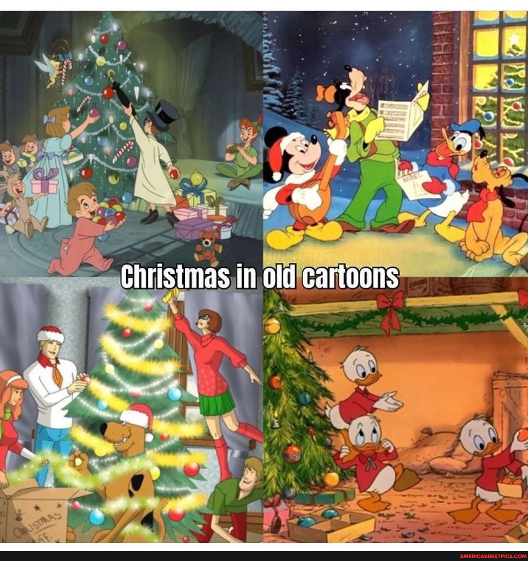 N/A - christmas in old cartoons - America’s best pics and videos