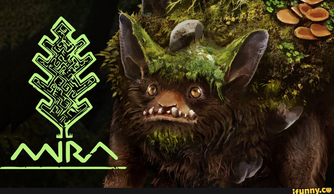 Tradicional concept art from MIRA game - iFunny