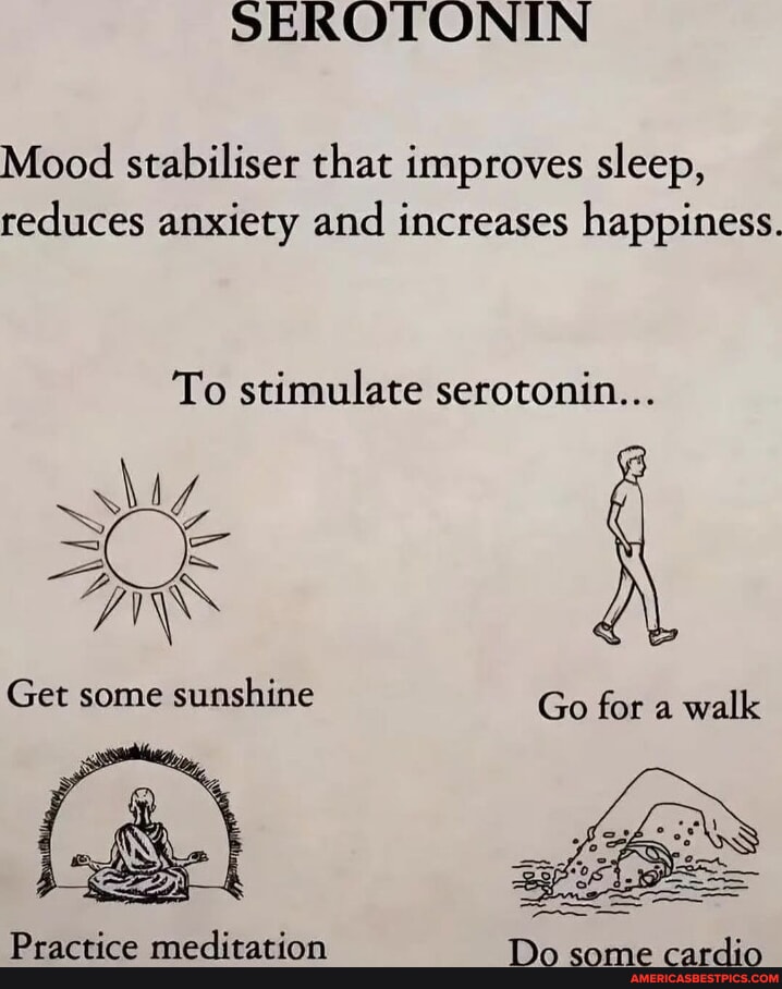 SEROTONIN Mood stabiliser that improves sleep, reduces anxiety and ...