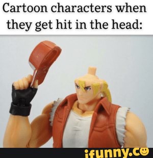 Remember these cartoons? - Cartoon characters when they get hit in the ...
