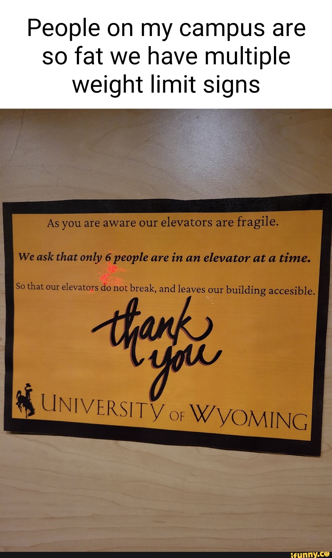 Elevator Weight Limit
