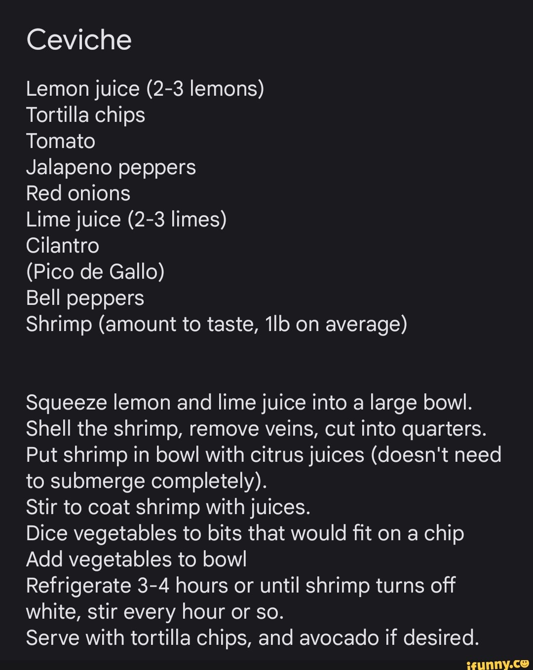 Ceviche memes. Best Collection of funny Ceviche pictures on iFunny