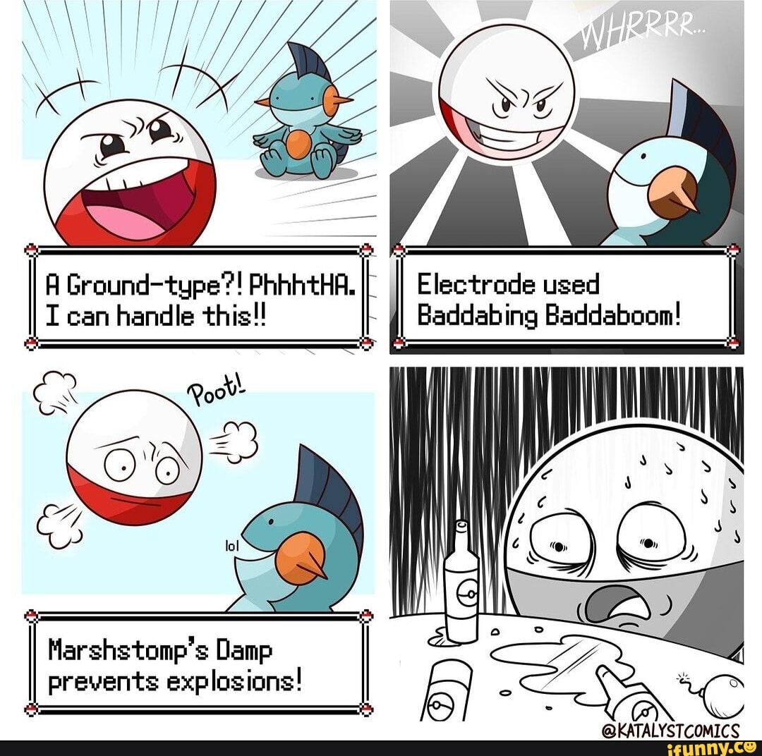 Electrode Pokemon Self Destruct