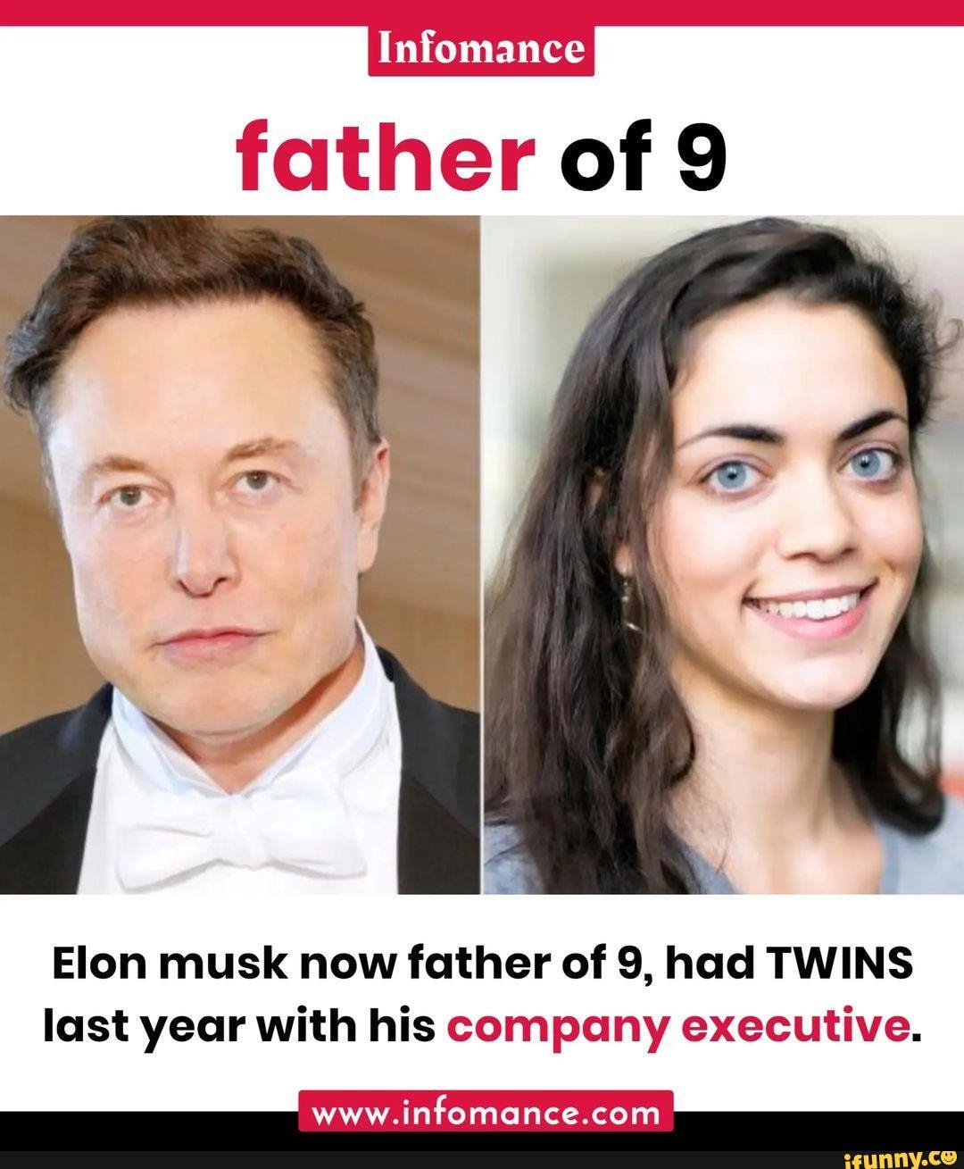 Father of 9 Elon musk now father of 9, had TWINS last year with his ...