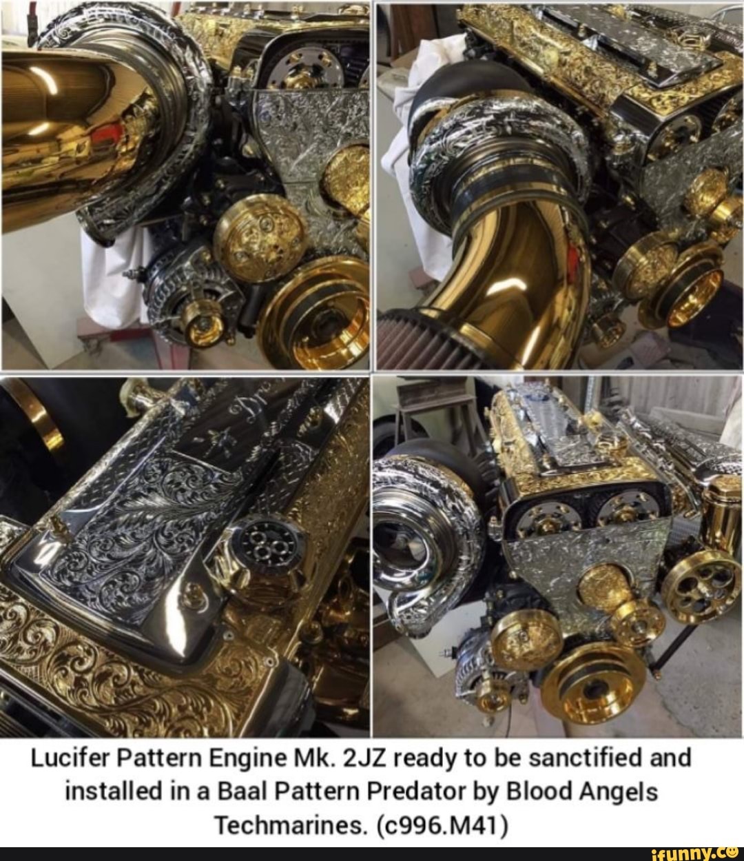 Lucifer Pattern installed in a Baal Pattern Predator by Blood Angels ...